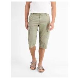 Bermudas Lerros "Cargo-Longbermuda", Herren, Gr. 36, grau (tinted grau), 100% Baumwolle, Hosen Bermudas