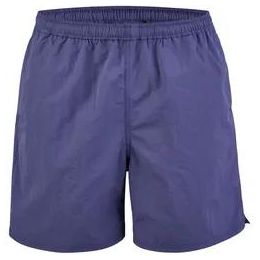 Shorts Cleptomanicx "Shorts Sporty", Herren, Gr. L, EURO-Gr&ouml;&szlig;en, blau, 100% Polyester, unifarben, kurz, Hosen Shorts, mit lockerem Schnitt