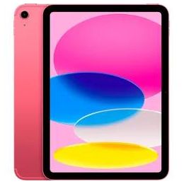 Apple Tablet "11" iPad Wi-Fi + Cellular (2025)", Energieeffizienz: G (A-G), pink, 128 GB,mit eSIM, Tablets_EBookReader