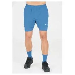 Shorts Virtus "Zayne", Herren, Gr. XXL, US-Gr&ouml;&szlig;en, blau (royalblau), 95% Polyester, 5% Elasthan, unifarben, kurz, Hosen Shorts, mit 4-Wege-Stretch und Innenhose