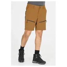 Shorts WHISTLER, Herren, Gr. M, US-Gr&ouml;&szlig;en, braun, 91% Polyester, 9% Elasthan, unifarben, kurz, Hosen Shorts, mit 4-Wege-Stretch-Material
