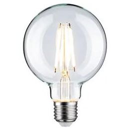 Paulmann LED-Filament "230V Globe G95 1055lm 9W 2700K Klar", Energieeffizienz: E (A-G), transparent, L:14cm &Oslash;:9,5cm, Leuchtmittel
