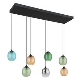 NOWA LED-H&auml;ngeleuchte "MINARA", schwarz, 1, &Oslash; 12cm H: 150cm, 1 Stk., Leuchten, Gl&auml;ser, H&auml;ngelampe, Wohnzimmer, Esstisch