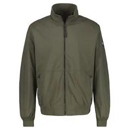 Blouson Lerros, Herren, Gr. XXL, gr&uuml;n (deep olive), Obermaterial: 100% Polyester, unifarben, regular fit taillenbedeckt, Rippb&uuml;ndchen, Jacken Blouson, mit Logo Stickerei