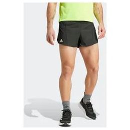 Laufshorts Adidas PERFORMANCE "ADIZERO ESSENTIALS RUNNING SPLIT", Herren, Gr. XXL, N-Gr, schwarz (schwarz, normal, gr.), Obermaterial: 100% Polyester, Hosen