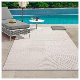 Teppich the carpet "Santo Plus", beige (creme), B:80cm H:5mm L:250cm, Polypropylen, Teppiche, Teppich, Plus moderner robuster In und Outdoor Teppich