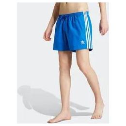 Badehose Adidas PERFORMANCE "ADICOLOR 3-STREIFEN 5-INCH", Herren, Gr. XXL, N-Gr, blau, Obermaterial: 100% Polyester, Badehosen Badehose
