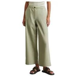 Marc O'Polo Chinohose MARC O'POLO "aus TENCELTM Lyocell mit Bio-Baumwolle", Damen, Gr. 38, Normalgr&ouml;&szlig;en, smooth sage, Obermaterial: 70% Lyocell, 30% Baumwolle, unifarben, relaxed fit lang, Hosen Chinohose