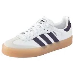 Sneaker Adidas ORIGINALS "SAMBAE", Damen, Gr. 39, lila (cloud wei&szlig;, sanftes wei&szlig;, aurora plum), Leder, Schuhe Sneaker, Topseller