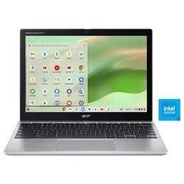 Acer Chromebook "Chromebook Spin 312 (CP312-1H-C6YY)", silber (sparkly silber), 4 GB RAM 128 GB SSD, Google Chrome OS, Notebooks, ChromeOS