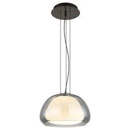 Globo LIGHTING LED Pendelleuchte "AVILA", schwarz, chrom, 1 Stk., Leuchten, H&auml;ngelampe/H&auml;ngeleuchte/Wohnzimmer/Esstisch/elegant, LED Pendelleuchte