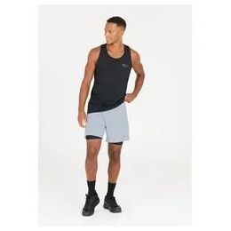 Shorts Endurance "Bing", Herren, Gr. L, US-Gr&ouml;&szlig;en, blau (hellblau), 87% Polyester, 13% Elasthan, mehrfarbig, kurz, Hosen Shorts, in dehnbarer Qualit&auml;t mit Anti-Static-Treatment