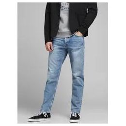 Jack & Jones PlusSize Loose-fit-Jeans "JJICHRIS JJORIGNIAL MF 912 NOOS PLS", Herren, Gr. 46, L&auml;nge 32, blau (blau denim), Denim/Jeans, Obermaterial: 100% Baumwolle, JACK & JONES PLUSSIZE, Abriebeffekte, unifarben, loose fit kn&ouml;chellang, Jeans