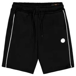 Shorts Alpha Industries "Alpha Studio RL Shorts", Herren, Gr. L, Normalgr&ouml;&szlig;en, schwarz, Obermaterial: 80% Baumwolle, 20% Polyester, Hosen Shorts