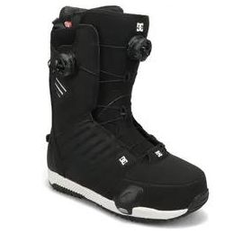 Snowboardboots DC Shoes "Judge Step On" Gr. 13, schwarz, wei&szlig;, Schuhe, Herren, 13(47), Obermaterial:95.23% Synthetikmaterial, 4.77% Textil;