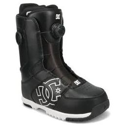 Snowboardboots DC Shoes "Control" Gr. 8, schwarz-wei&szlig; (schwarz, schwarz, wei&szlig;), Schuhe, Herren, 8(40,5), Obermaterial:Obermaterial: Synthetikmaterial / Futter: Textil / Au&szlig;ensohle: EVA;