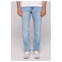 Regular-fit-Jeans CAMP DAVID, Herren, Gr. 30, L&auml;nge 32, blau (tarmac blau), Denim/Jeans, Material: 99% Baumwolle, 1% Elasthan, Zusatz: Enth&auml;lt nichttextile Teile tierischen Ursprungs (Badge), Abriebeffekte, regular fit, Jeans, mit normaler Leibh&ouml;he
