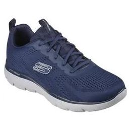Sneaker Skechers "SUMMITS-TORRE", Herren, Gr. 43, blau (navy, grau), Textil, Schuhe Sneaker, Freizeitschuh, Trainingsschuh, Schn&uuml;rschuh mit Memory Foam