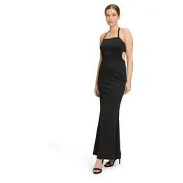 Abendkleid Vera Mont "Damen mit Cut-Outs", Damen, Gr. 40, Normalgr&ouml;&szlig;en, schwarz, Jersey, Obermaterial: 97% Polyester, 3% Elasthan; Futter: 100% Polyester, festlich, figurbetont lang, Kleider Abendkleid, Ziersteine