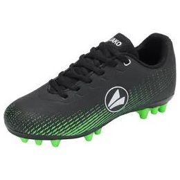 Fu&szlig;ballschuh Jako "J-SFG Skill", M&auml;dchen, Gr. 34, gr&uuml;n (neon gr&uuml;n, jet schwarz), Synthetik, Schuhe Fu&szlig;ballschuh, f&uuml;r Rasen, f&uuml;r Jugendliche & Kinder