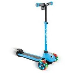 E-Scooter Globber "ONE K E-MOTION 4 PLUS, mit Leuchtrollen", hellblau, RollerB:29cm L:62cm, B:29cm L:62cm