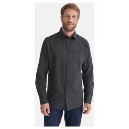 Langarmhemd Stooker Men "HUGH Hemd Langarm Regular Fit", Herren, Gr. XXL, US-Gr&ouml;&szlig;en, anthra structure, Web, 60% Baumwolle, 40% Polyester, regular fit, Hemden, Langarm Hemd Regular Fit f&uuml;r Herren