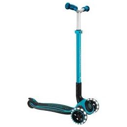 Tretroller Globber "ACE LIGHTS, mit Leuchtrollen", blau, Roller, KinderB:37cm L:61cm, B:37cm L:61cm
