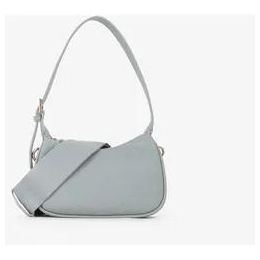 Hobo Valentino BAGS "SAMBA RE", Damen, Gr. B/H/T: 21cm x 12cm x 7cm, grigio, Lederimitat, Taschen Hobo, Henkeltasche Schultertasche