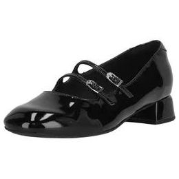 Pumps Clarks "Daiss30 Shine", Damen, Gr. 42, schwarz, Leder, Schuhe Pumps, aus gl&auml;nzendem Lackleder