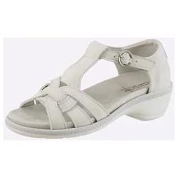 Sandalette Classic Basics, Damen, Gr. 42, ecru, Nubukleder, Schuhe Sandalette