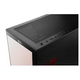 CSL Gaming-PC-Komplettsystem "AeroVision V24442", Energieeffizienz: E (A-G), schwarz, Microsoft Windows 11 Home (64 Bit), 16 GB RAM 500 GB SSD, Computer_Komplettsysteme