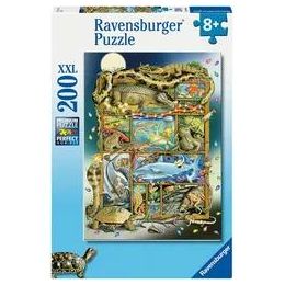 Puzzle Ravensburger "Reptilien im Regal", bunt, Puzzles, KinderB:36cm H:49cm, Pappe, Motiv, Made in Germany, B:36cm H:49cm