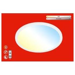 Briloner LEUCHTEN LED Panel "Piatto", wei&szlig;, Leuchten