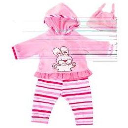 Puppenkleidung BAYER "Obert/Hose Hase rosa", rosa (rosa, pink), Puppenkleidung, Kinder
