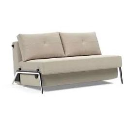 Schlafsofa INNOVATION LIVING TM "Cubed Klappsofa, hochwertige Schlaffunktion, Design und extra Komfort", beige (sand), B:147cm H:78cm T:96cm, Sofas, Schlafsofa, Frontauszug, sehr platzsparend, abgewinkelt Sitzen, waagerecht liegen