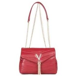 Umh&auml;ngetasche Valentino BAGS "FLAP BAG PRIVILEGE", Damen, Gr. B/H/T: 23cm x 17cm x 9cm, rosso scuro, Lederimitat, Taschen Umh&auml;ngetasche, Schultertasche Henkeltasche Handtasche Damen