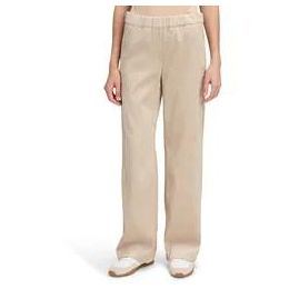 Schlupfhose Betty Barclay "Damen mit Eingrifftaschen", Damen, Gr. 36, Normalgr&ouml;&szlig;en, beige, Cord, Obermaterial: 90% Polyester, 8% Polyamid, 2% Elasthan, Basic, relaxed fit lang, Hosen Schlupfhose