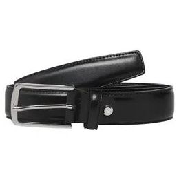 Jack & Jones Lederg&uuml;rtel JACK & JONES "JACCHRISTOPHER BELT NOOS", Damen, Gr. 95, schwarz, Leder, unifarben, G&uuml;rtel Lederg&uuml;rtel