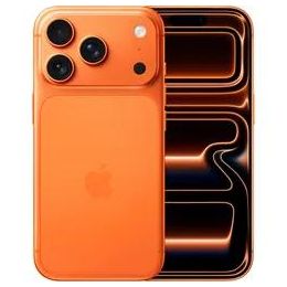 Apple Smartphone "iPhone 17 Pro", Energieeffizienz: A (A-G), orange (cosmic orange), 256 GB, Mobiltelefone, Topseller