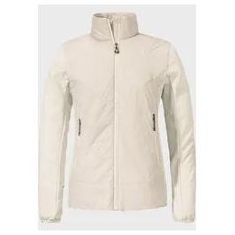 Sch&ouml;ffel Fleecejacke SCH&Ouml;FFEL "Hiking Hybrid Jk Style Cascata WMS", Herren, Gr. 46, beige (9040, natur), Oberstoff: 100% Nylon; Futter: 100% Polyester; Wattierung: 100% Polyester, regular fit, hoch geschlossener Ausschnitt, Jacken Fleecejacke