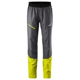 Fahrradhose Gonso "Save Pants Therm", Herren, Gr. S, Normalgr&ouml;&szlig;en, grau, 100% Polyester, Hosen Fahrradhose, Gef&uuml;tterte Regenhose f&uuml;r sehr kalte Wintertage auf dem Rad.