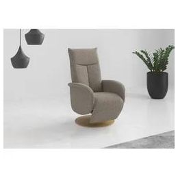 TV-Sessel Home Affaire "Glendale", cappuccino, B:75cm H:112cm T:82cm, 100% Polyester, Sessel, wahlweise mit Aufstehhilfe, 2 Motoren und Akku