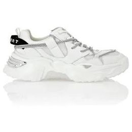 Sneaker Plein Sport "Runner Sneaker", Damen, Gr. 42, Normalschaft, wei&szlig; (01, wei&szlig;), Schuhe Sneaker