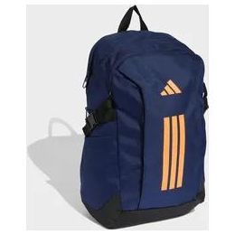 Rucksack Adidas PERFORMANCE "POWER VIII", dunkelblau, pure orange, Rucks&auml;cke, Obermaterial: 100% Polyester, Rucksack