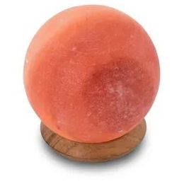 HIMALAYA SALT DREAMS Salzkristall-Tischlampe "USB-Ball", orange, H: 8cm, 1 Stk., Leuchten, Handgefertigt aus Salzkristall - jeder Stein ein Unikat
