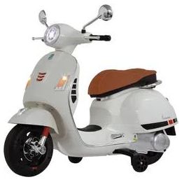Elektro-Kinderroller Jamara "Ride-on Vespa GTS 125, Li-Power 12.6", wei&szlig;, Elektro-Kinderfahrzeuge, KinderB:50,5cm H:75,5cm T:102cm, mit Licht- und Soundeffekten, B:50,5cm H:75,5cm T:102cm
