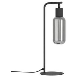 Eglo Tischleuchte "MAIONE Tischlampe - Stahl - E27 - 1X4W - IP20", schwarz, 1, H: 50,5cm, 1 Stk., Leuchten, Nachttischlampe, Schreibtischleuchte, Leselampe,L17 x B9 x H50,5 cm, Tischleuchte