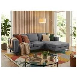 Ecksofa Trendmanufaktur "Watkins Couch wahlweise mit Schlaffunktion und Bettkasten,auch in Cord", grau (anthrazit), B:232cm H:81cm T:161cm, 100% Polyester, Sofas, Ecksofa, Recamiere beidseitig montierbar, OTTOs Choice, Breite 232 cm