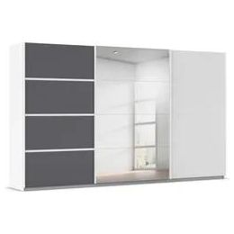 Kleiderschrank Rauch "Schwebet&uuml;renschrank OTTO ́s Choice Garderobe Schrank TOP ANGEBOT Avola", wei&szlig; (alpinwei&szlig;, graumetallic, leisten wei&szlig;), B:360cm H:229cm T:62cm, Holzwerkstoff, Schr&auml;nke, Kleiderschrank, mit eleganten Zierleisten in Chrom, Schwarz oder Wei&szlig; MADE IN GERMANY