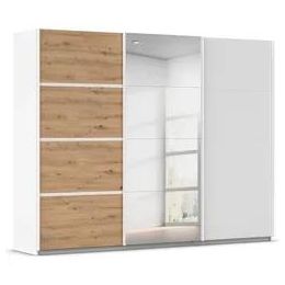 Kleiderschrank Rauch "Schwebet&uuml;renschrank OTTO ́s Choice Garderobe Schrank TOP ANGEBOT Avola", wei&szlig; (alpinwei&szlig;, eiche artisan, leisten wei&szlig;), B:271cm H:210cm T:62cm, Holzwerkstoff, Schr&auml;nke, Kleiderschrank, mit eleganten Zierleisten in Chrom, Schwarz oder Wei&szlig; MADE IN GERMANY